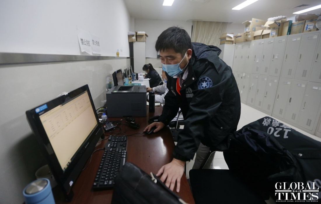 Saving lives with the 120-hotline emergency nightshift crew - Global Times