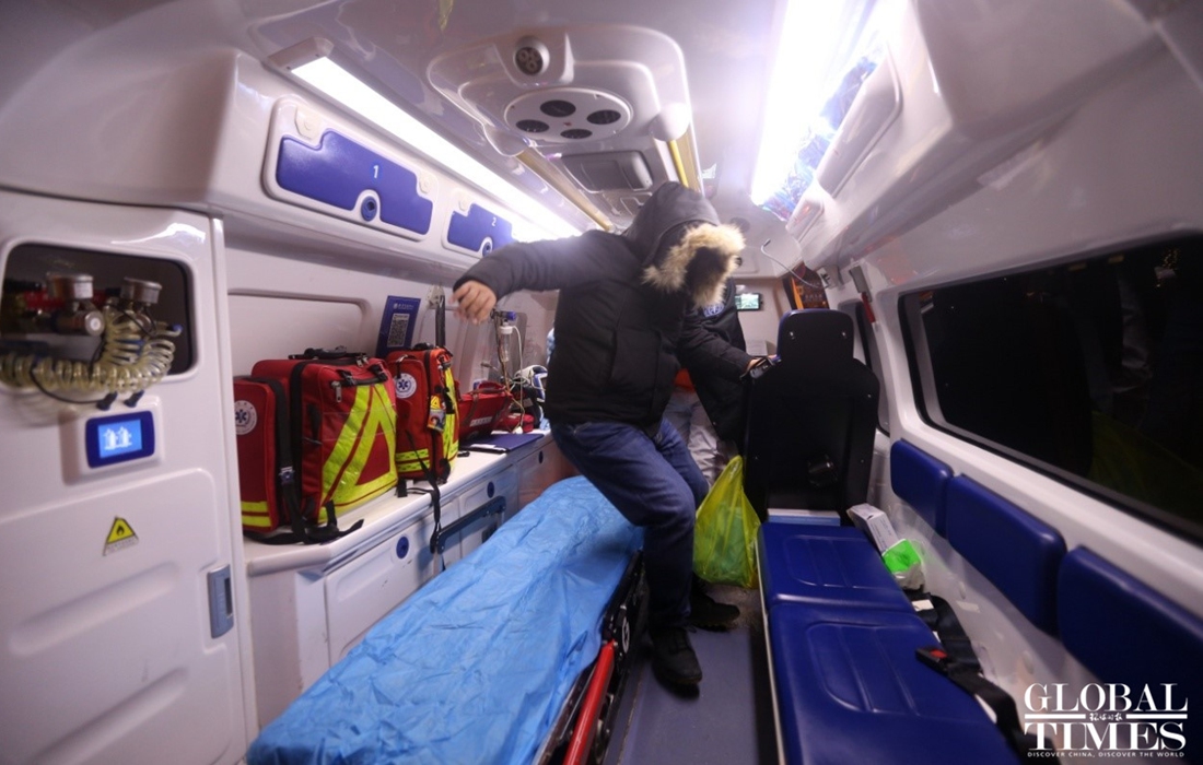 Saving lives with the 120-hotline emergency nightshift crew - Global Times