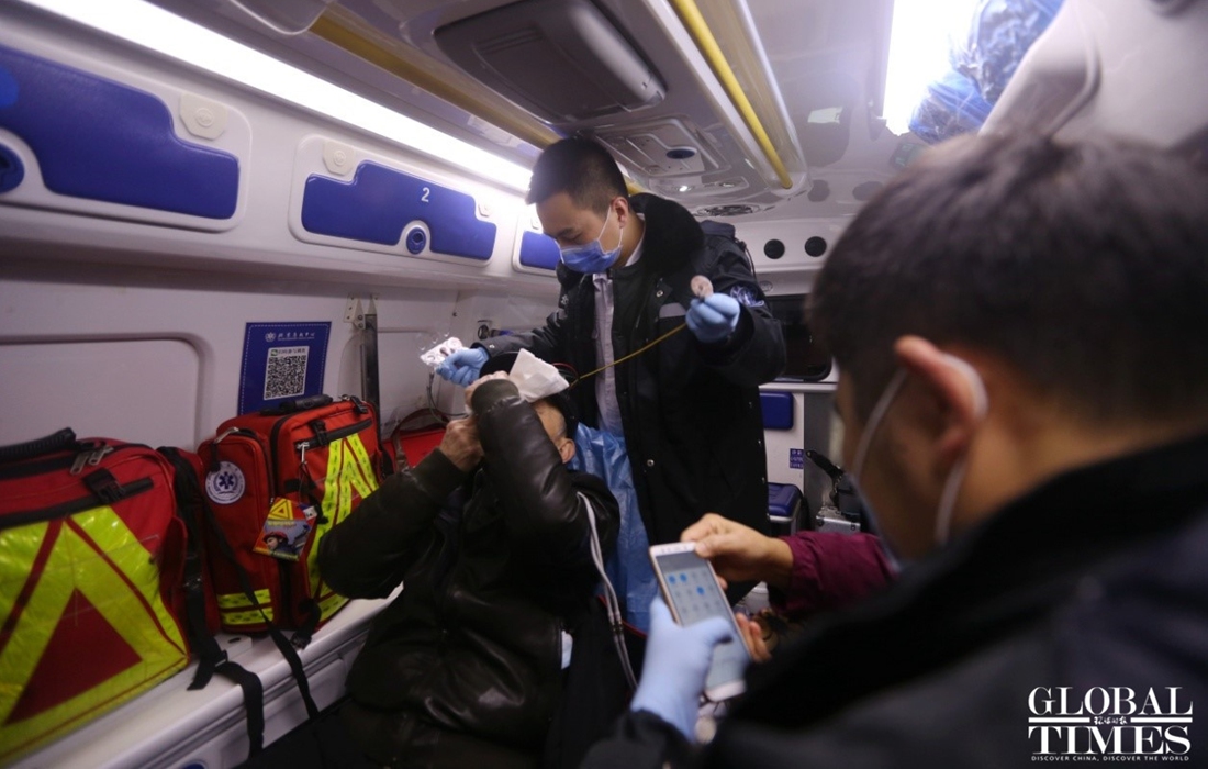 Saving lives with the 120-hotline emergency nightshift crew - Global Times