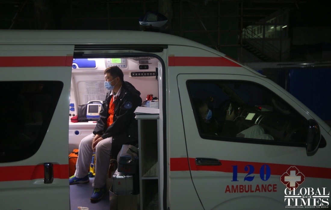 Saving lives with the 120-hotline emergency nightshift crew - Global Times