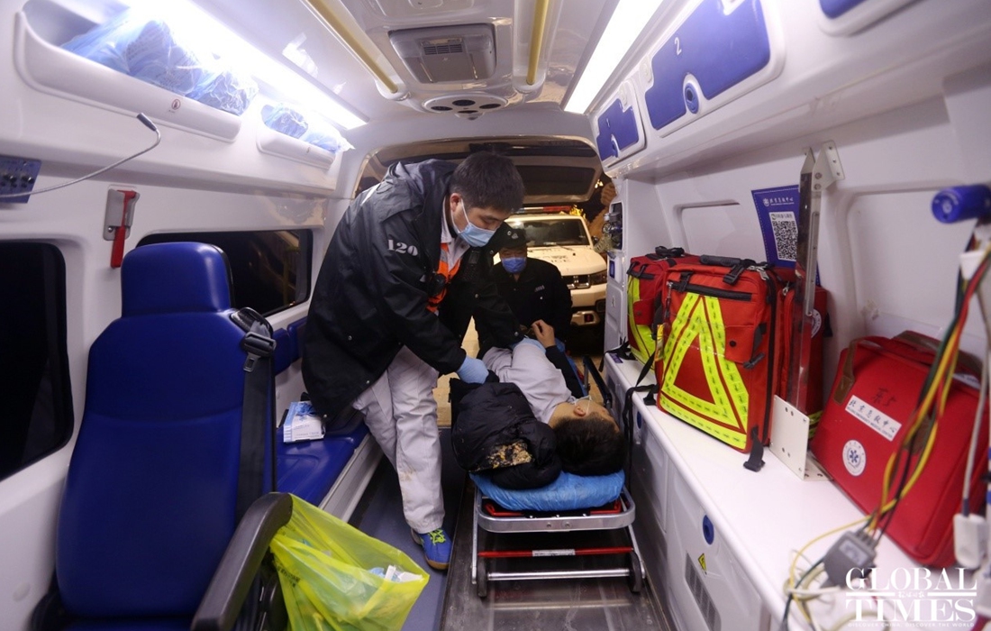 Saving lives with the 120-hotline emergency nightshift crew - Global Times
