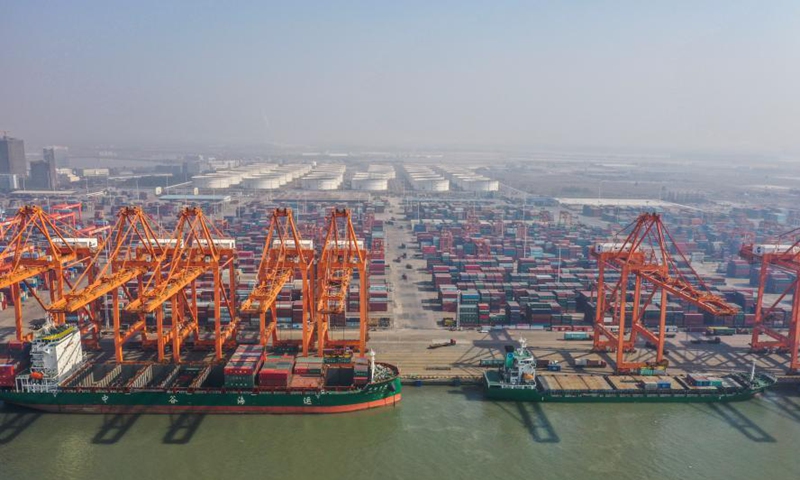 Qinzhou Port's cargo throughput in 2020 reaches 3.9504 million TEUs ...