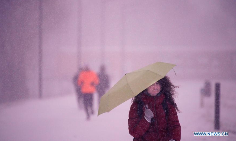 Heavy snowfall hits Warsaw - Global Times