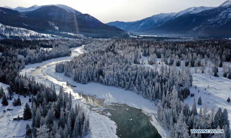 Snow scenery at Kanas scenic area in Xinjiang - Global Times