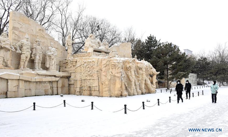 Beijing sees first snow of 2021 - Global Times