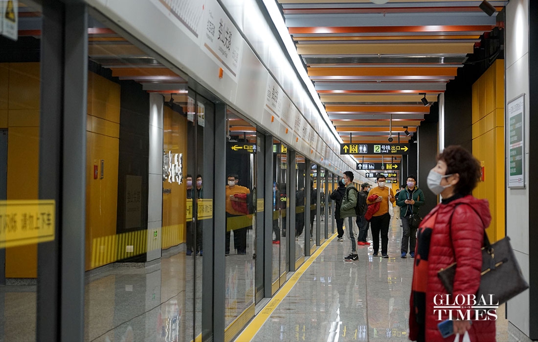 New automatic-driving metro line starts trial operations in Shanghai ...