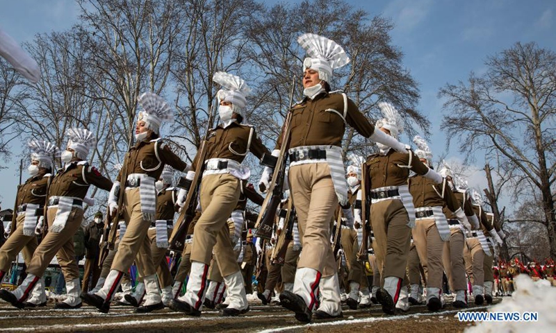 Full dress rehearsal held for upcoming India's Republic Day parade ...