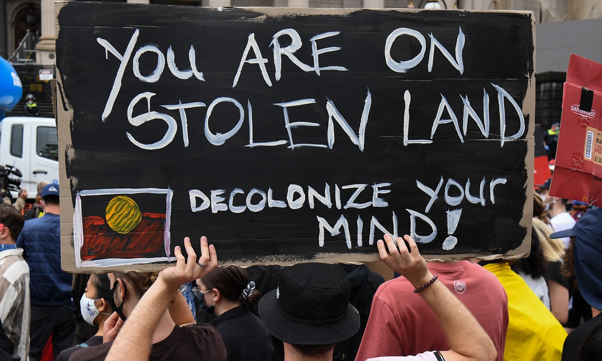 Thousands protest ‘Invasion Day’ amid pandemic - Global Times