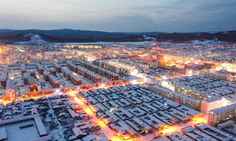Snow view of Genhe City in Inner Mongolia - Global Times