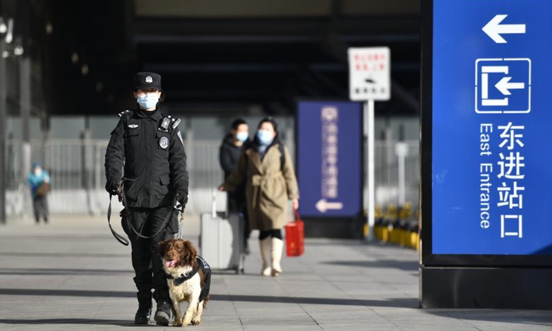 Police dogs join patrols at railway stations to ensure passenger safety ...