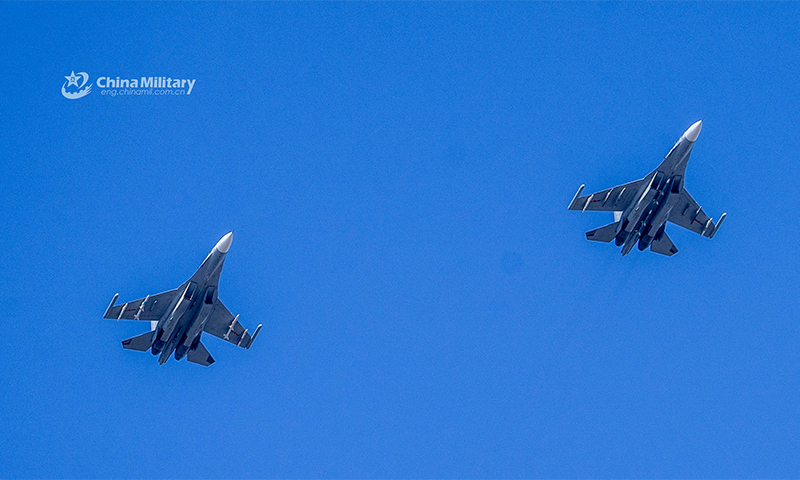 Fighter jets in round-the-clock flight - Global Times