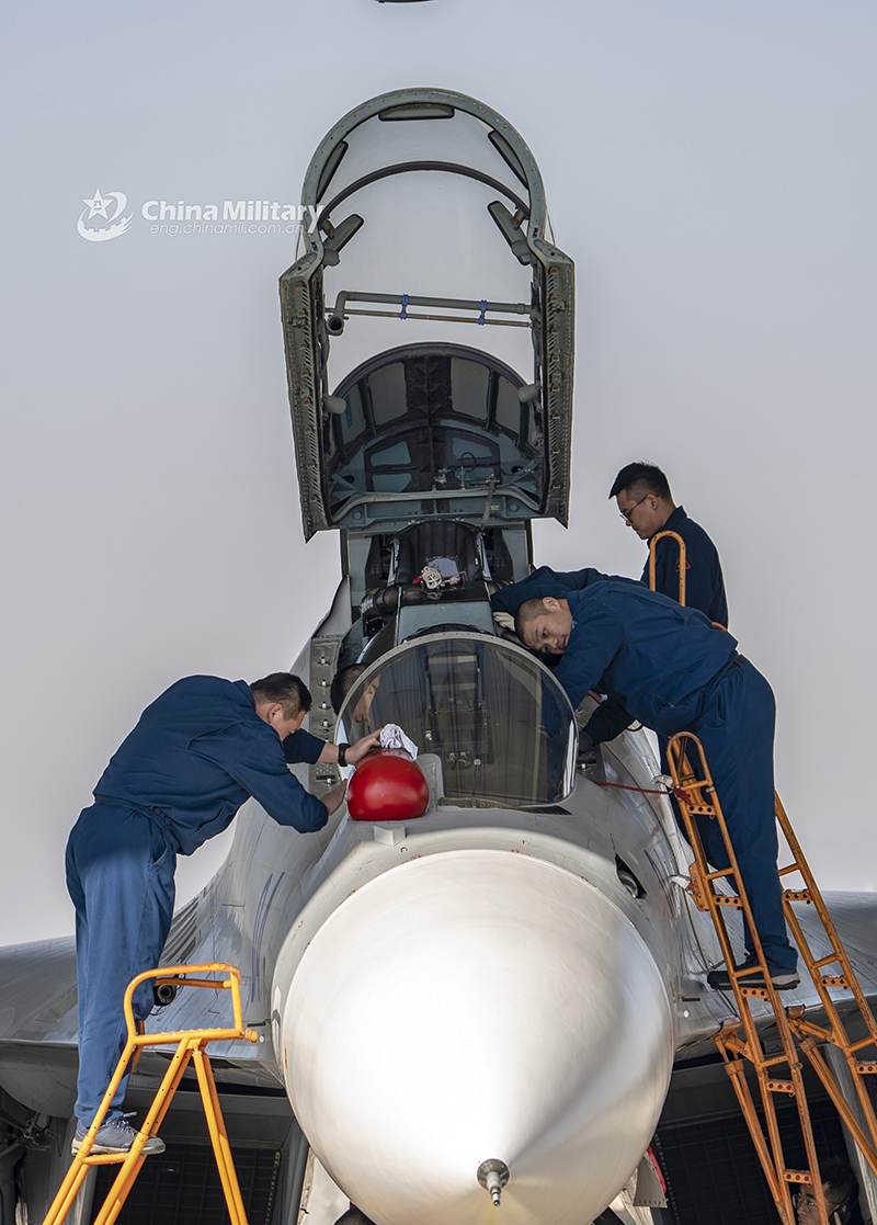 Fighter jets in round-the-clock flight - Global Times