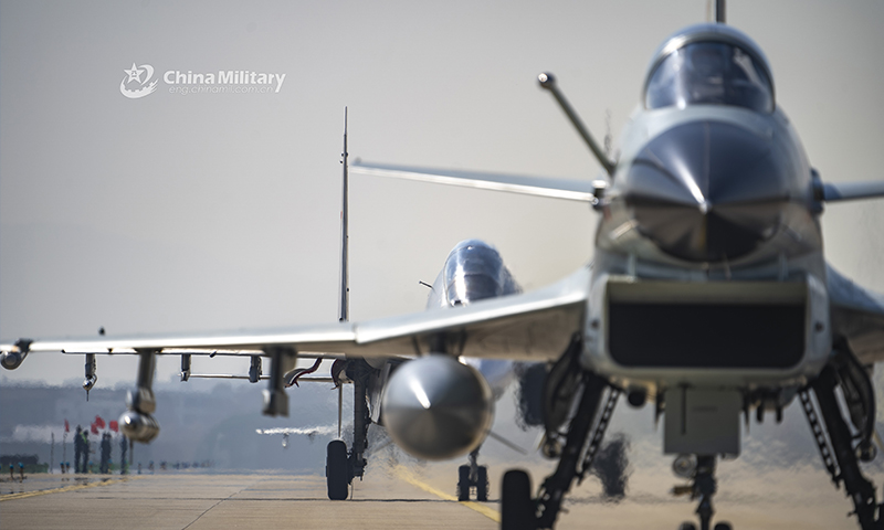 Fighter jets in round-the-clock flight - Global Times