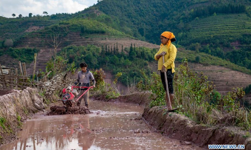 Scenery of terraced fields in Yunnan - Global Times