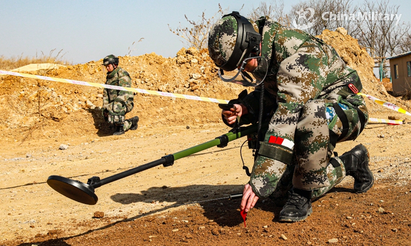 Marines participate in minesweeping operation - Global Times