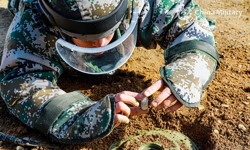 Marines participate in minesweeping operation - Global Times