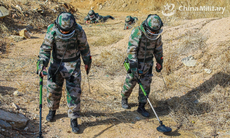 Marines participate in minesweeping operation - Global Times