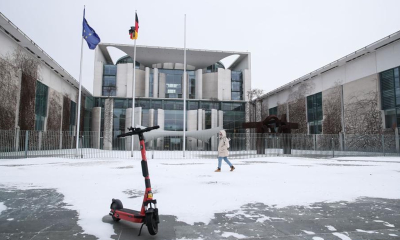Heavy snowfall hits Germany - Global Times