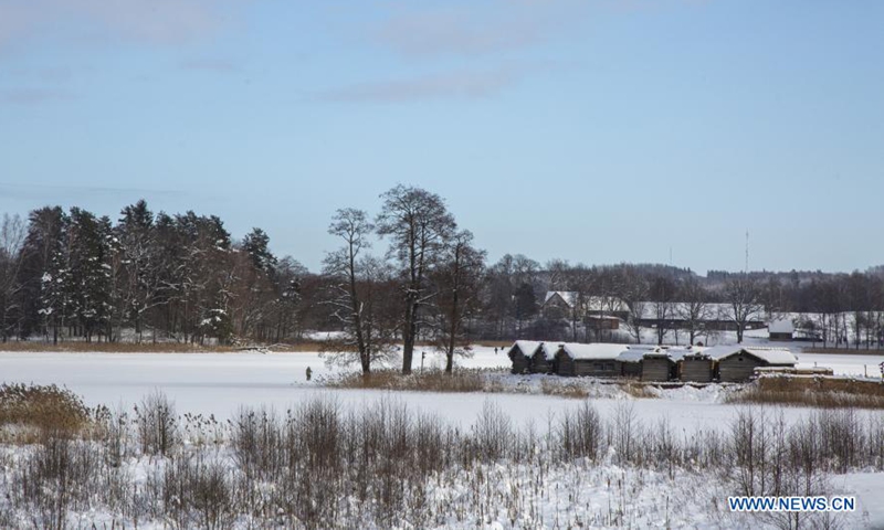 Winter scenery in Cesis, Latvia - Global Times