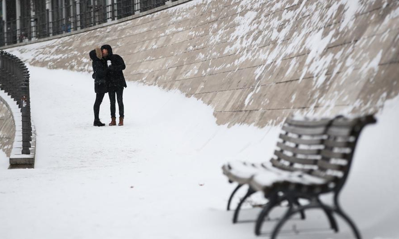 Heavy snowfall hits Germany - Global Times