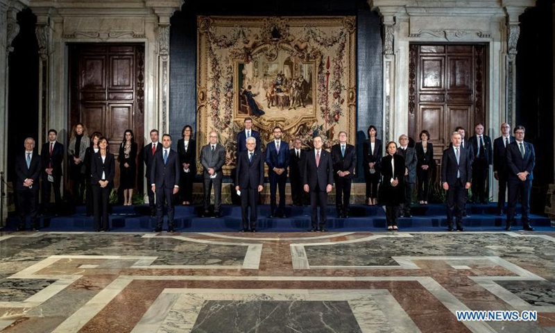 Italy's new prime minister, his cabinet sworn in - Global Times
