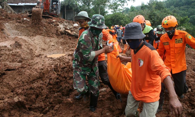 Death toll from Landslide in Indonesia's East Java rises to 9, 10 ...