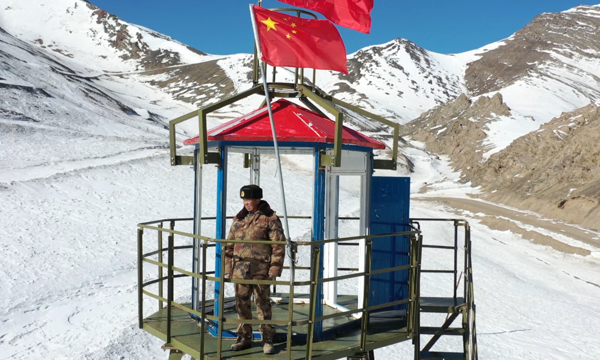 A regular day of a border guard in Xinjiang - Global Times