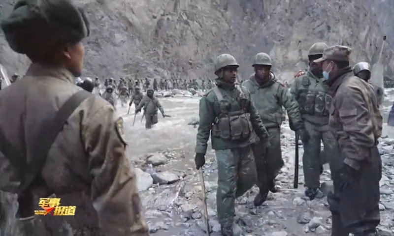 On-site video reveals details of 4 PLA martyrs at Galwan Valley border ...