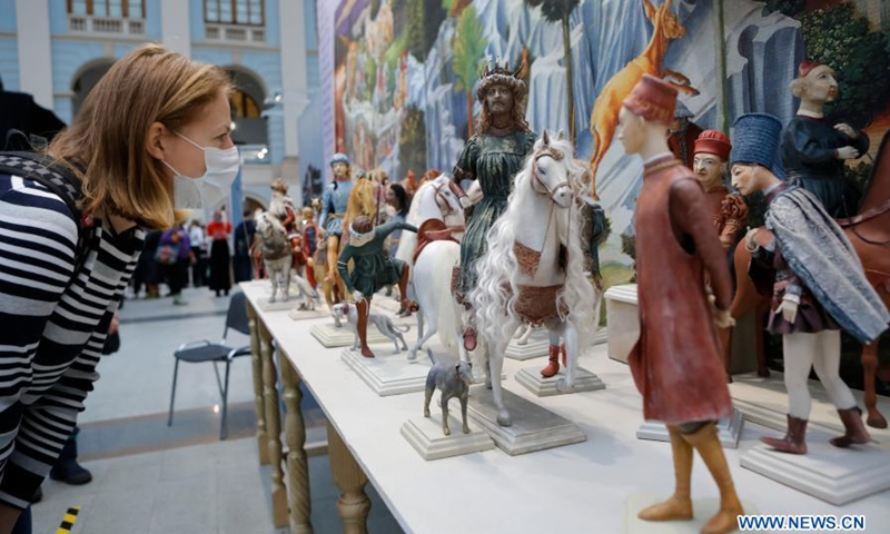 International doll exhibition held in Moscow, Russia - Global Times