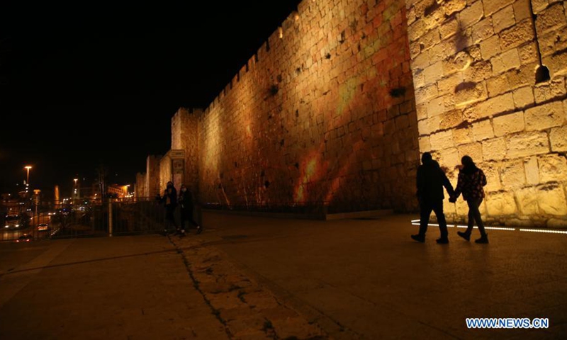"Follow the Lights" event launched in Jerusalem's Old city - Global Times
