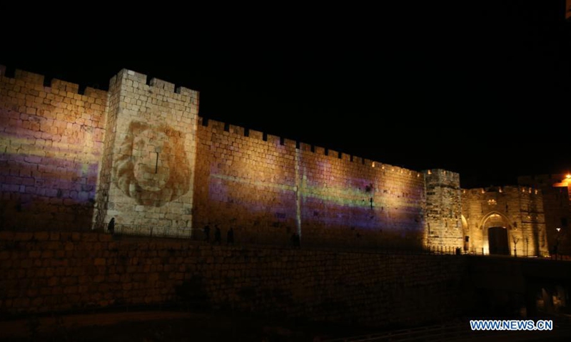 "Follow the Lights" event launched in Jerusalem's Old city - Global Times