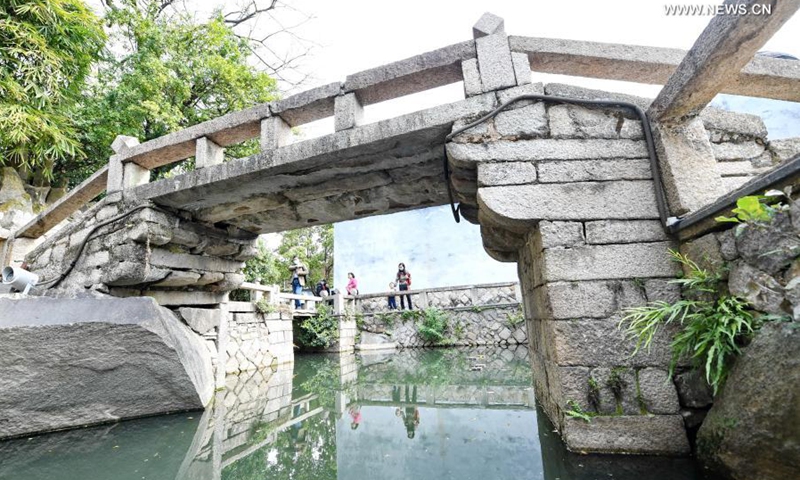 Scenery of diversified ancient bridges in Fuzhou, SE China's Fujian ...