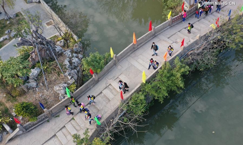 Scenery of diversified ancient bridges in Fuzhou, SE China's Fujian ...
