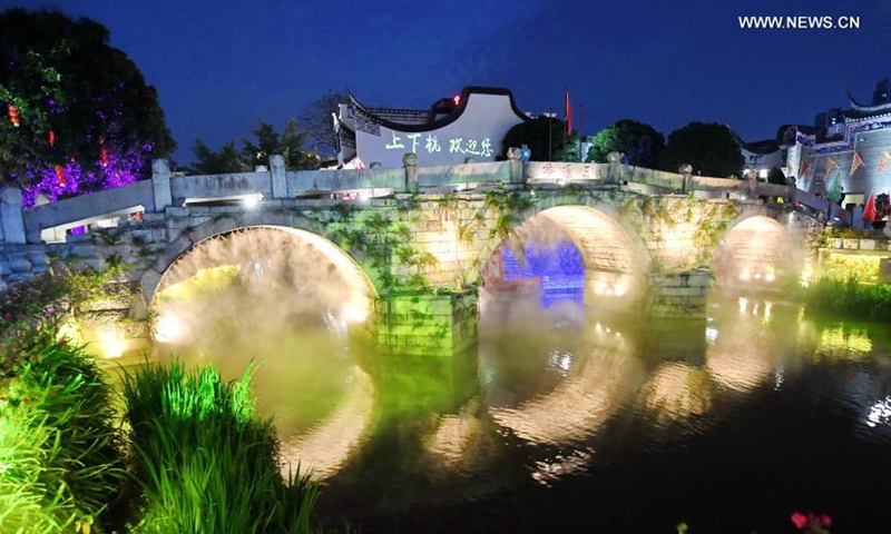 Scenery of diversified ancient bridges in Fuzhou, SE China's Fujian ...