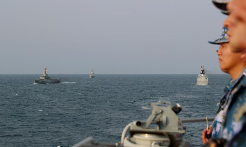 China, Singapore conduct joint drill in waters near Singapore - Global ...