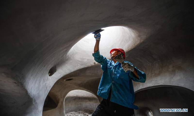 Wormhole Library in Haikou under construction - Global Times