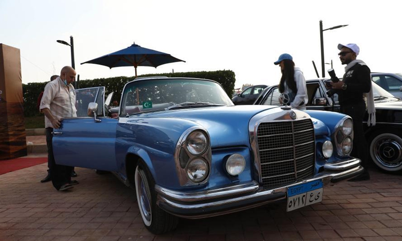 Classic Mercedes-Benz Cars Show held in Cairo, Egypt - Global Times