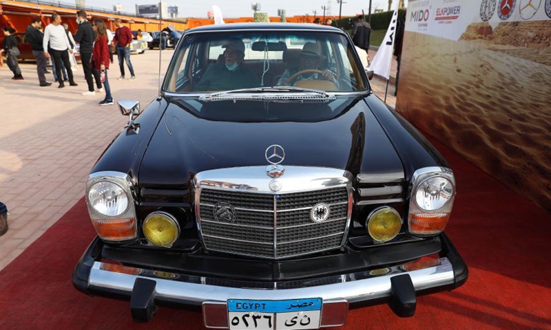 Classic Mercedes-Benz Cars Show held in Cairo, Egypt - Global Times