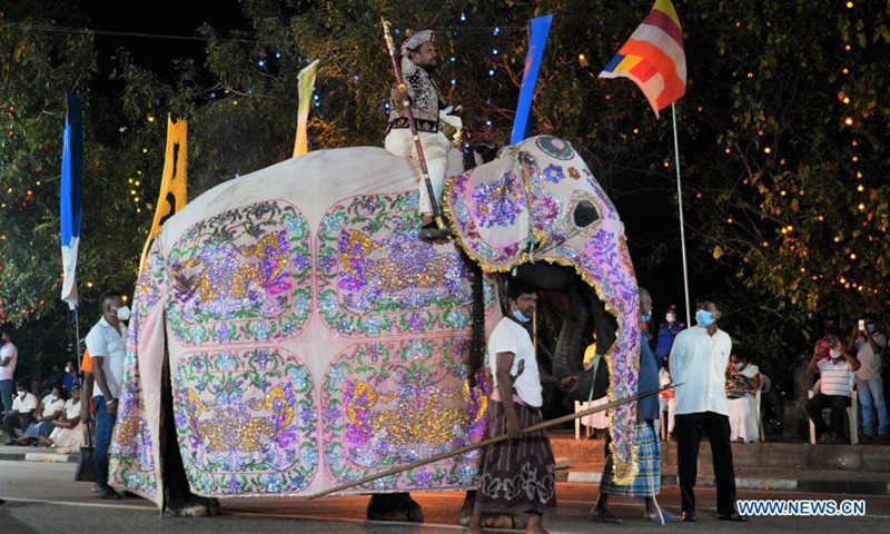 Performers, elephants take part in annual Navam Perahera in Colombo ...