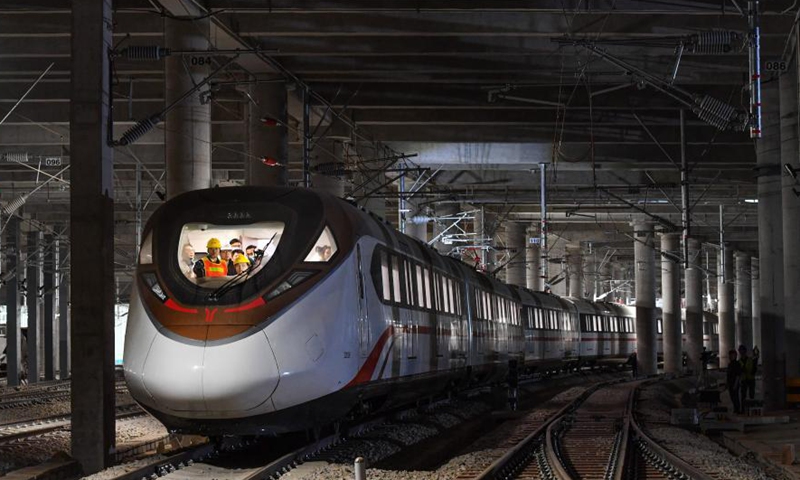 Hot-running test carried out for Guangzhou Metro Line 18 - Global Times