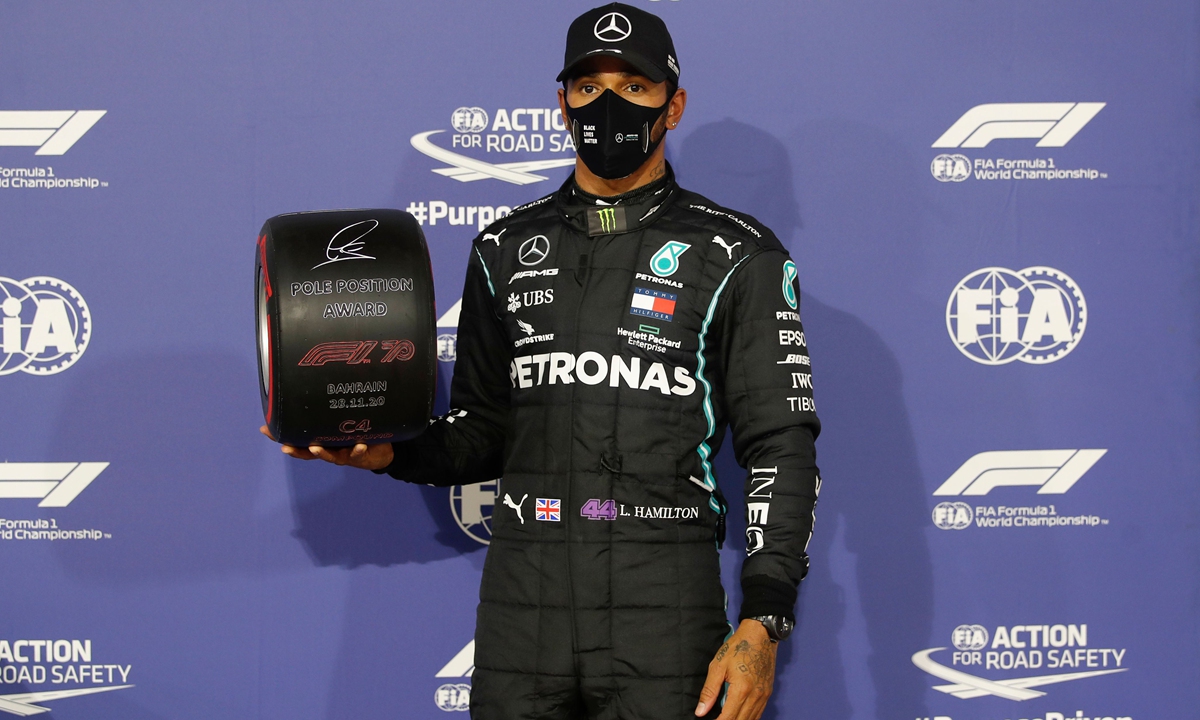 Lewis Hamilton has eye on more than a record 8th title - Global Times
