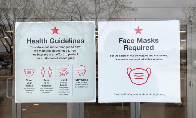 Face coverings still required in some places in US Texas as mask ...