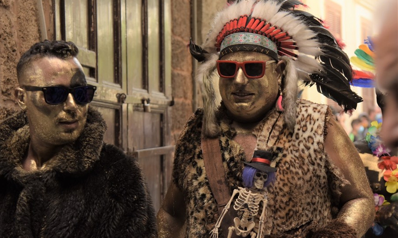 Lebanese celebrate bizarre "Zambo" carnival - Global Times