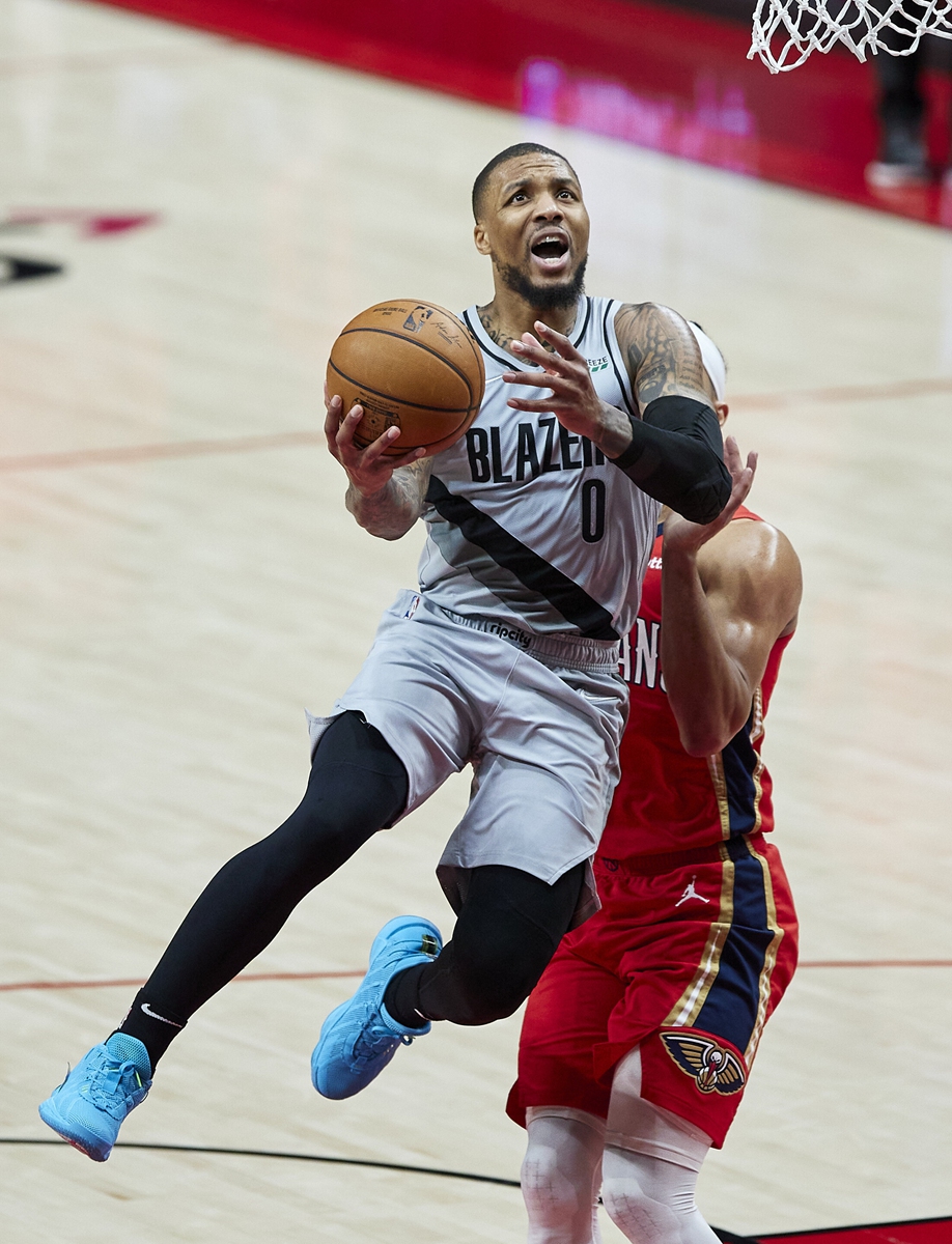 Lillard’s 50 seals Blazers’ comeback - Global Times