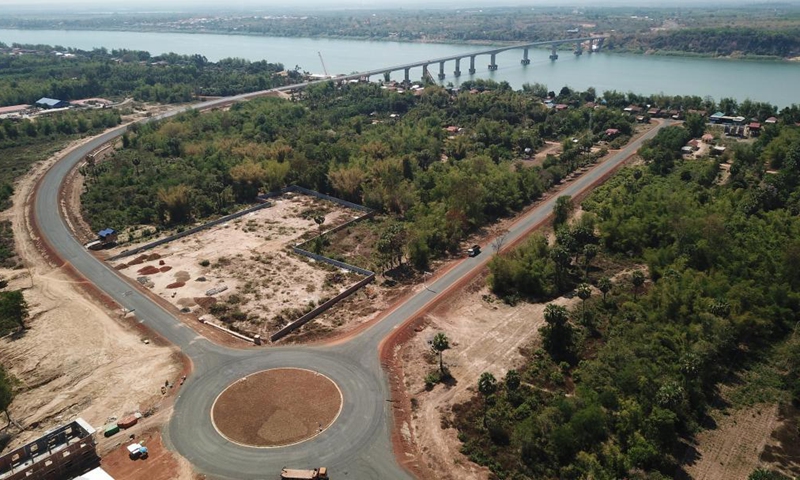 8th Cambodia-China friendship bridge construction completed ahead of ...
