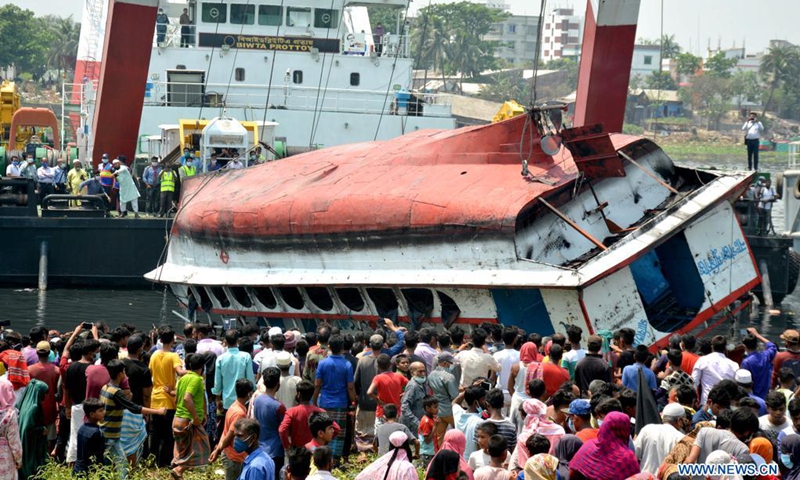 Death toll rises to 26 in Bangladesh ferry sinking - Global Times