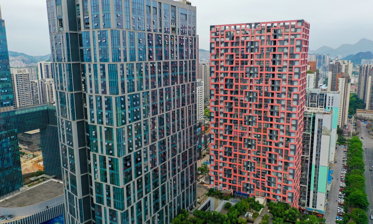 'Chinese knots building' - Global Times