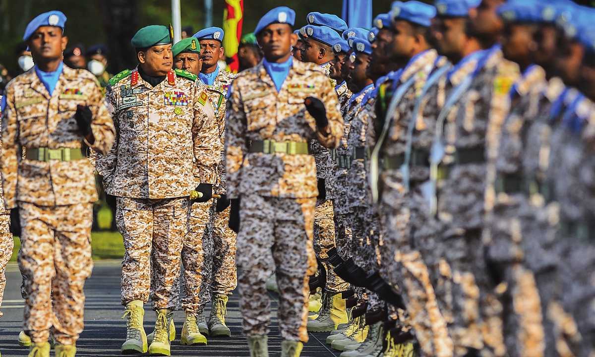 Sri Lanka’s UN contribution - Global Times