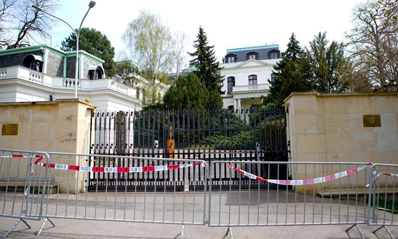 Russia asks Czech embassy to cut employees in retaliation - Global Times