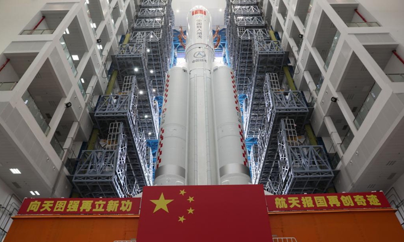 China prepares to launch space station core module | Tiananmen's Tremendous Achievements